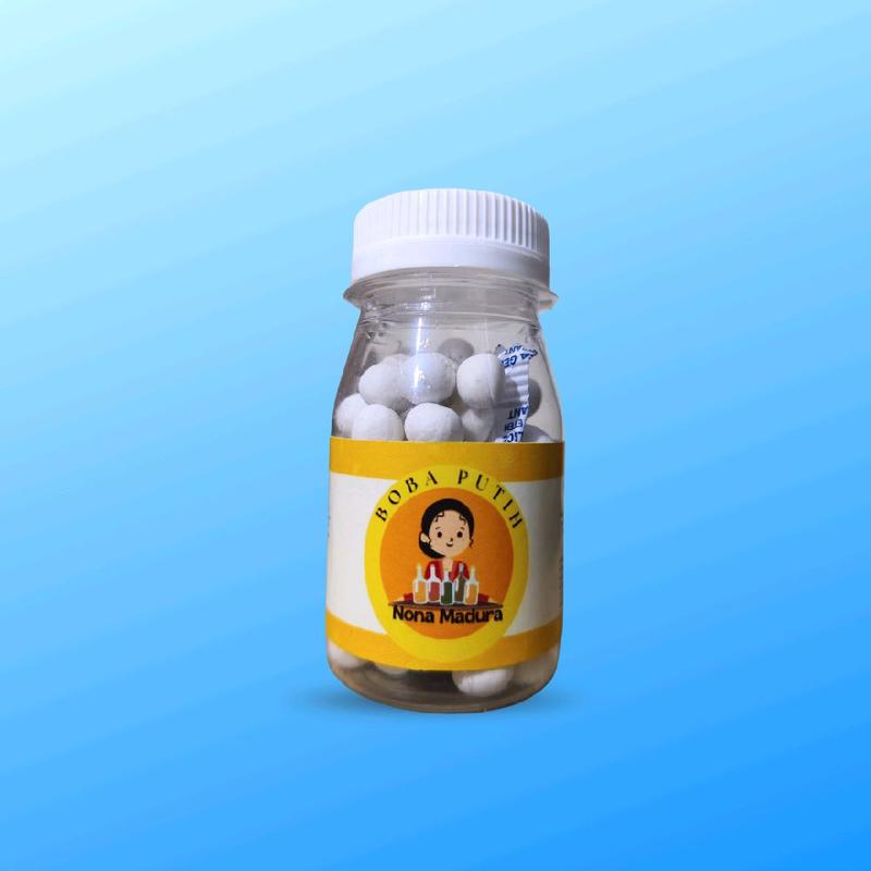 BOBA PUTIH KEMASAN BOTOL TOPPING MINUMAN BOBA KEMASAN - Shop | Tokopedia
