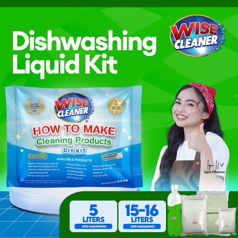 WISE CLEANER DIY DISHWASHING LIQUID DIY KIT Household Withou - TikTok ...