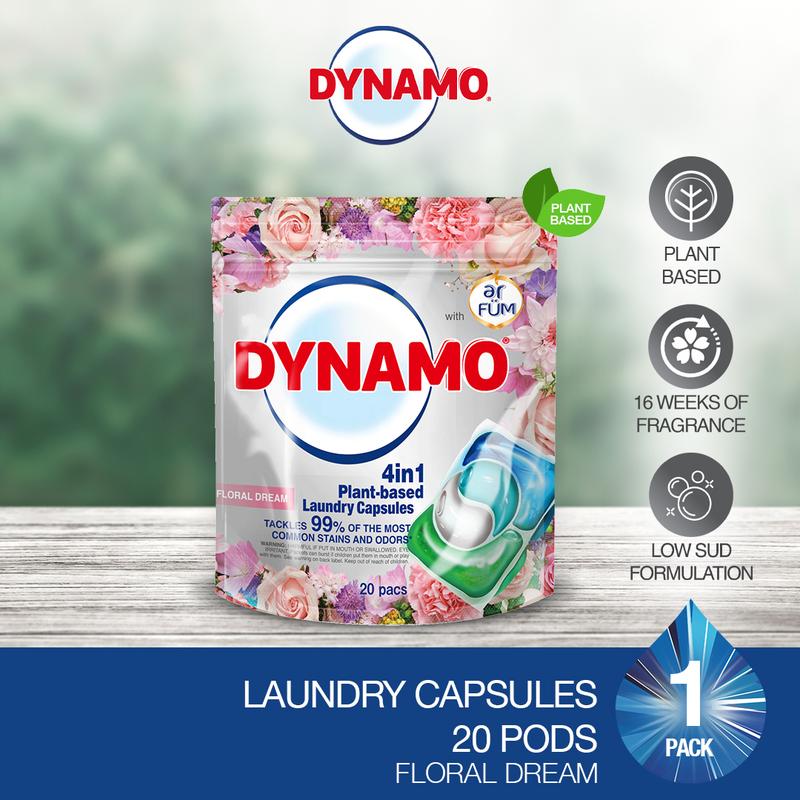 [NEW LAUNCH] DYNAMO x ar FÜM 4in1 Plant-Based Laundry Capsules - TikTok ...