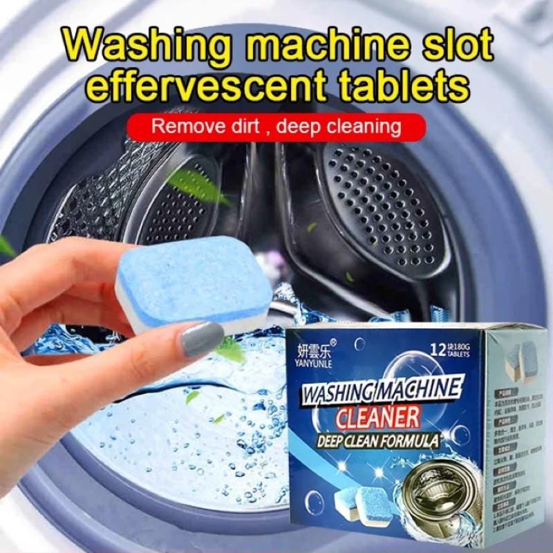 In Stock 】12PCS/BOX Washing Machine Effervescent Tablets Washing ...