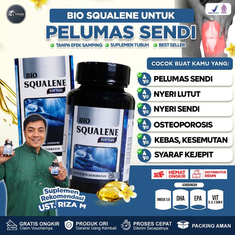 Bio Squalene Untuk Nyeri Lutut Saat Di Tekuk Pelumas Sendi Osteoporosis ...