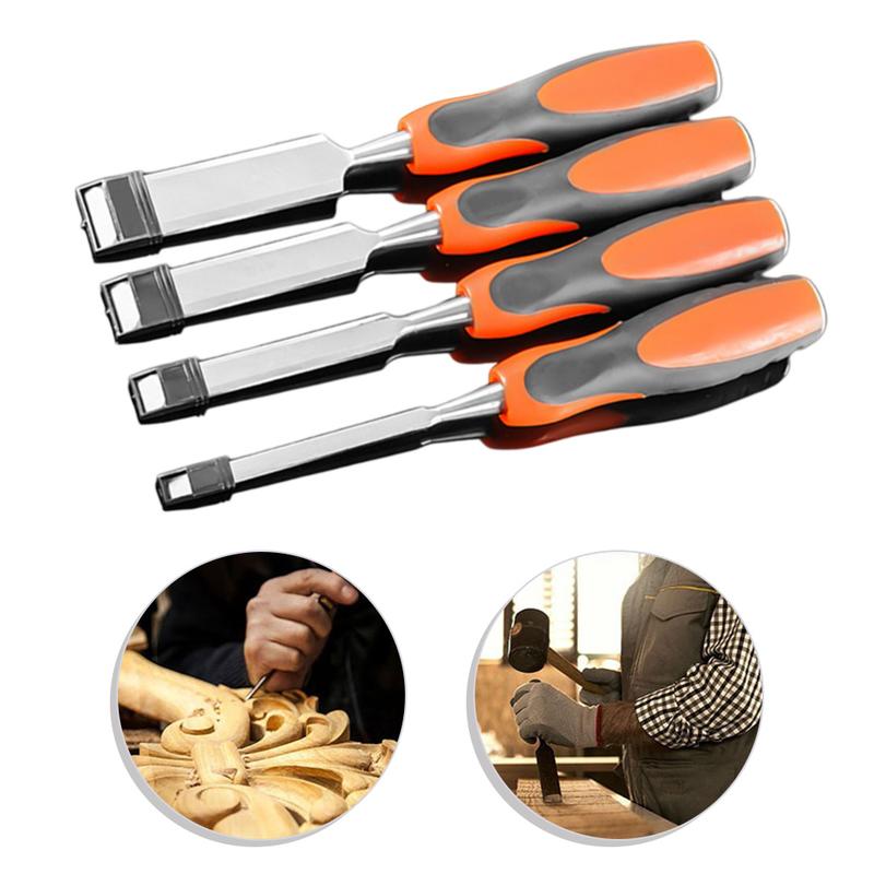Set Pahat Kayu, 4 Keping, 6-25mm, Alat Ukiran Kayu, Pahat Tepi - TikTok ...