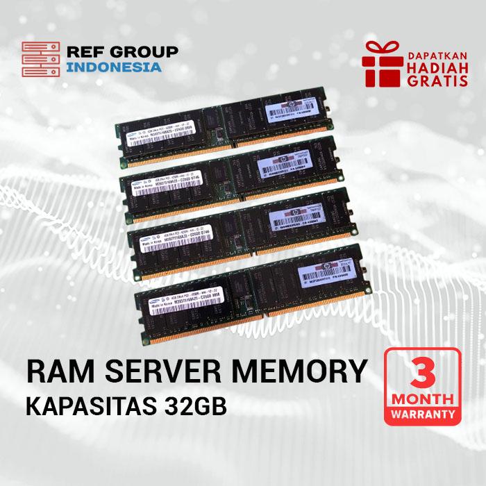 Jual RAM Memory Server DDR3 DDR4 32GB 1333MHz 1866MHz 2133MHz 2400MHz ...