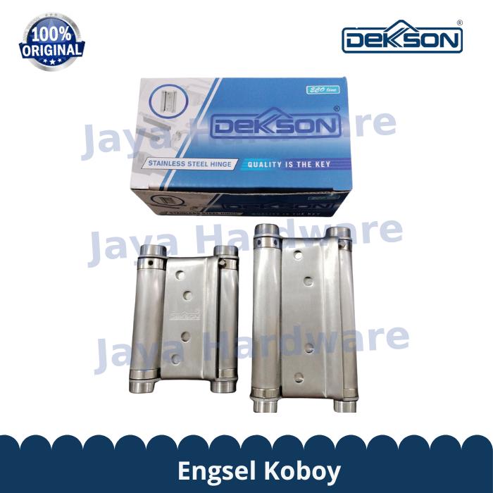 Jual Engsel Koboi Koboy Hinge Dekson SS EL SPR 3" 4" Engsel Dua Arah ...