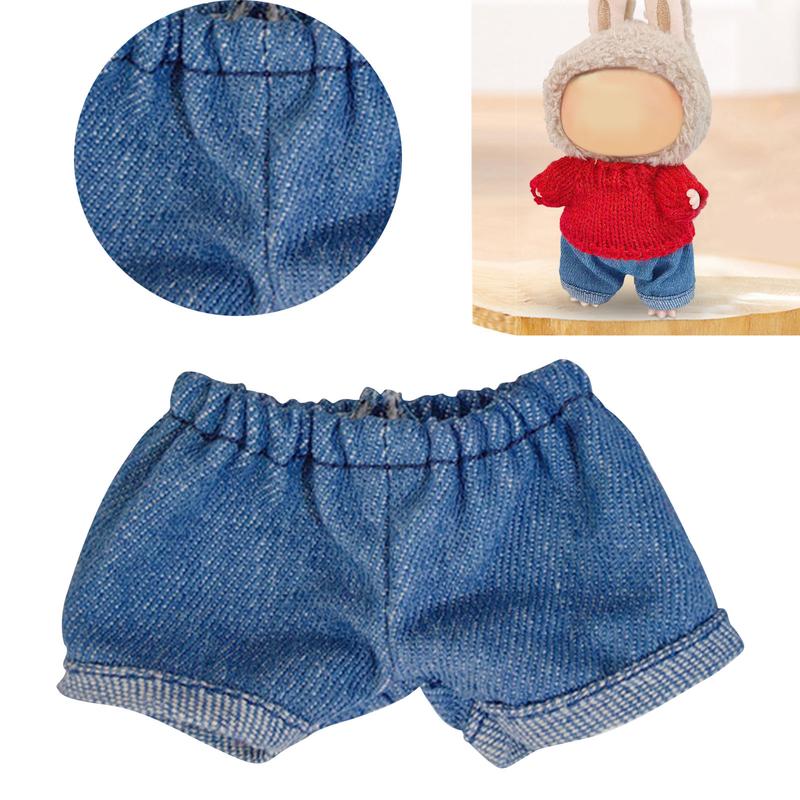 Labubu Jeans Comfortable Mini 17cm 6inch Labubu Doll Clothes - TikTok ...