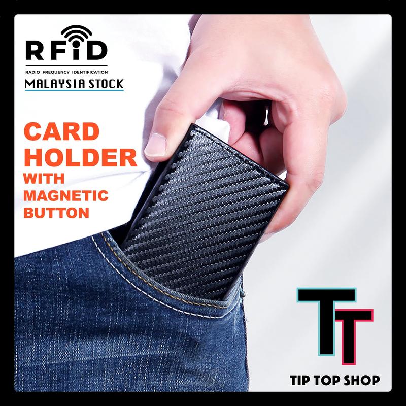 Tip Top Shop Dompet Pemegang Kad, Dompet Kad RFID, Beg Duit Kad ...