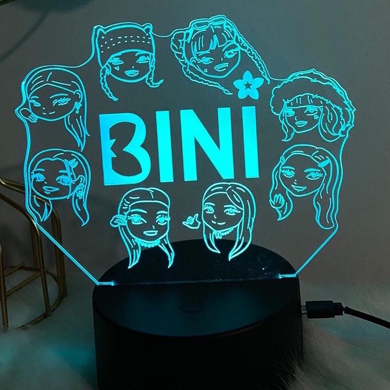 3D BINI , BINI CHIBI , BINI LOGO , BLOOM can be a gift or personal ...