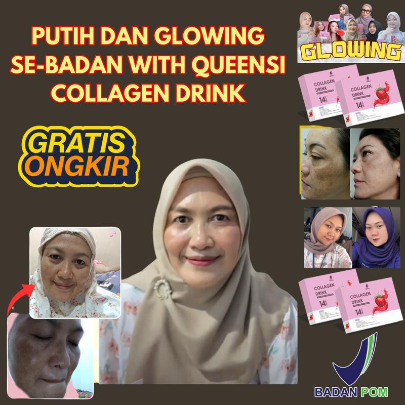[Original] Queensi Collagen Drink | Sudah BPOM & HALAL - Shop | Tokopedia