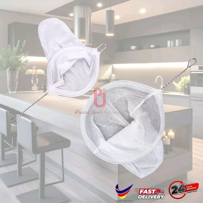 Penapis Kopi Teh Santan/Kain Penuras/Coffee Strainer/Coffee Cloth ...