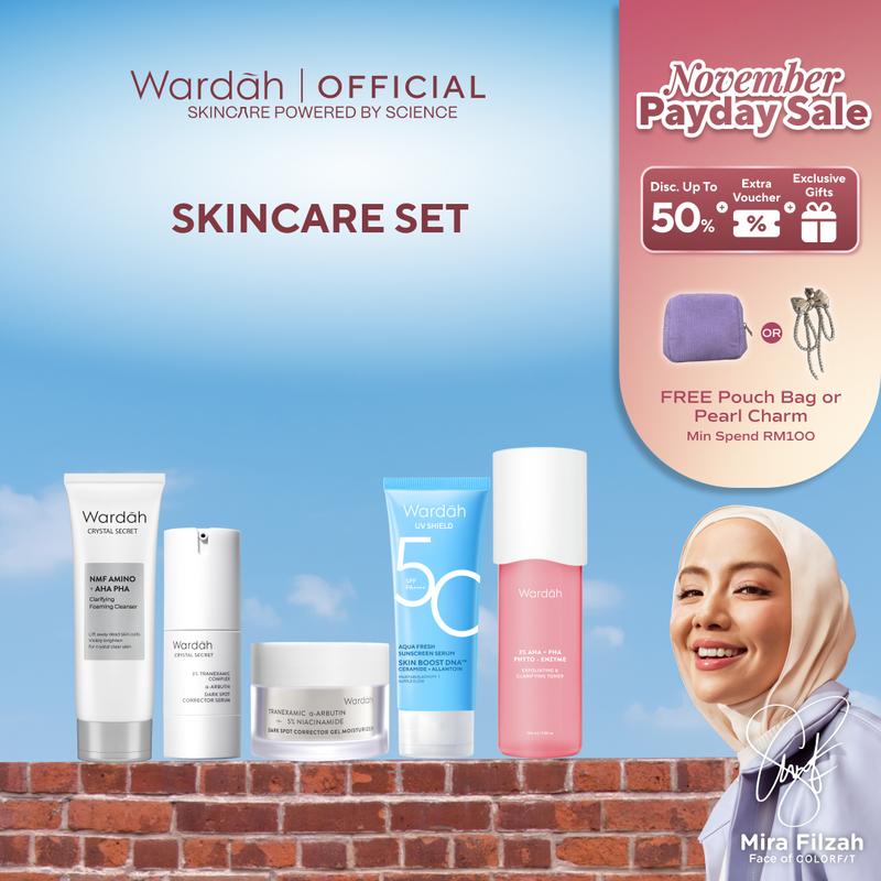 Wardah Skincare Set - Mix Series for Skin Problem Solutions - TikTok ...