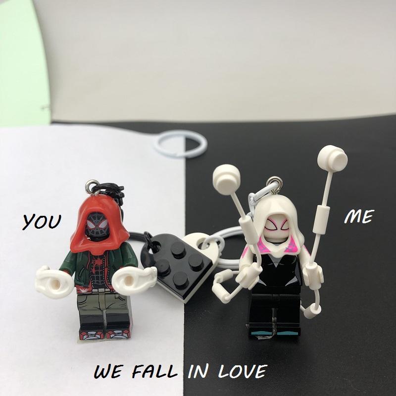 Rantai Kunci Pasangan, Rekaan Cantik, Serasi dengan Spider-Man - TikTok ...