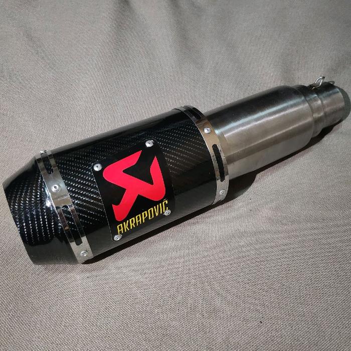 Jual Knalpot Slip On Racing Akrapovic GP Lorenzo Inlet 50 - Jakarta ...