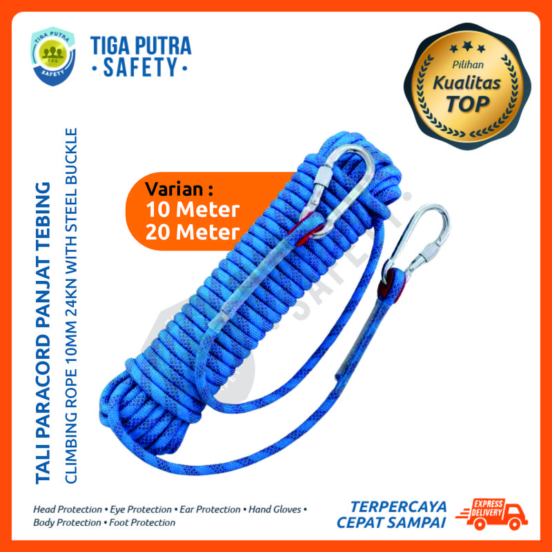 Tali Paracord Panjang 10mm 10 20 Meter Tebing Climbing Rope - Shop ...