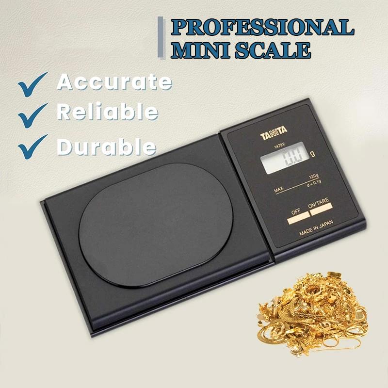 Tanita Black Weighing Scale - Pocket-Sized Electronic Scale for ...