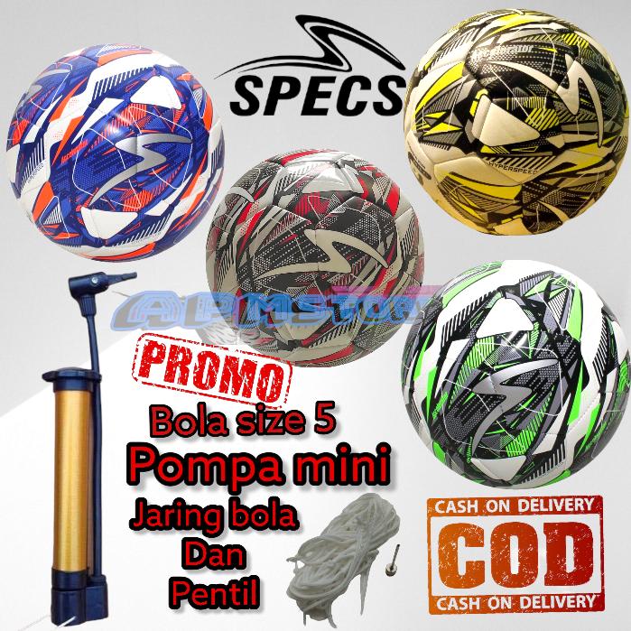 Bola Sepak Specs Accelerator Size 5 Bola Kaki Lapang Besar Dewasa ...