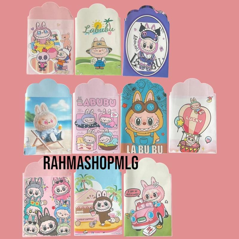 [ISI 100PCS] AMPLOP LEBARAN LABUBU KUROMI SANRIO SUDAH DI LE - Shop ...