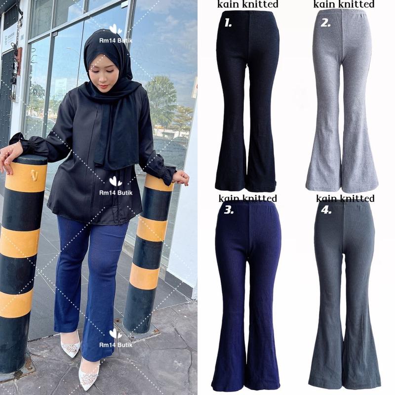Seluar Potongan Bootcut Wanita | Seluar Slack Perempuan / Ladies ...