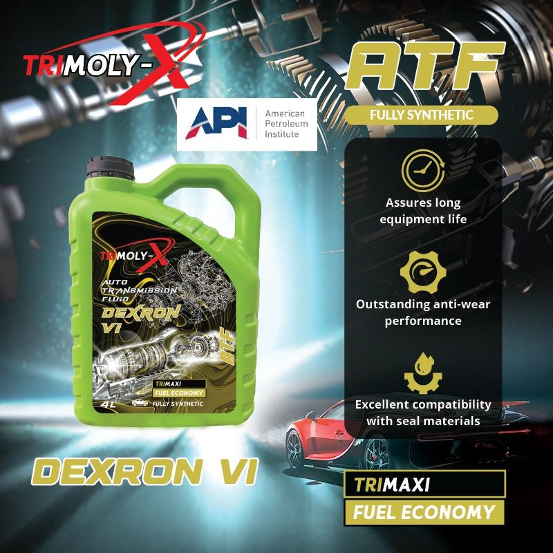 TRIMOLY-X TRIMOLYX ATF WS / DEXRON 6 DEXRON VI 4L FULLY SYNTHETIC ...