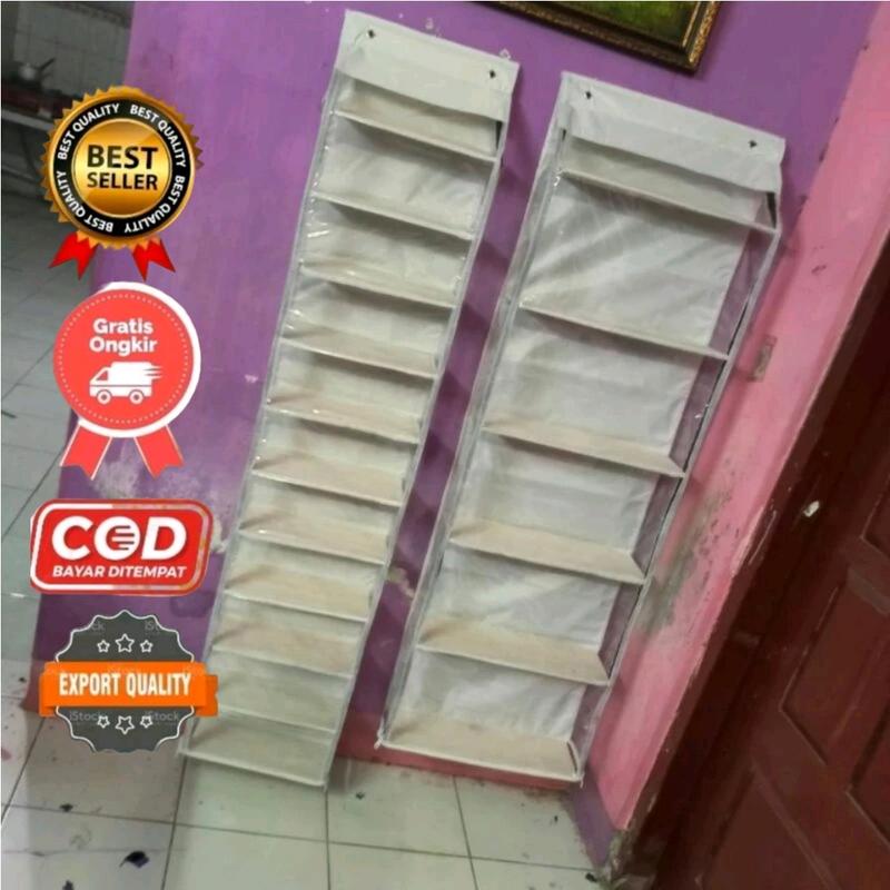 Rak SET 2 IN 1 | Rak gantung set 2 in 1 | Rak tas dan rak sepatu - Shop | Tokopedia