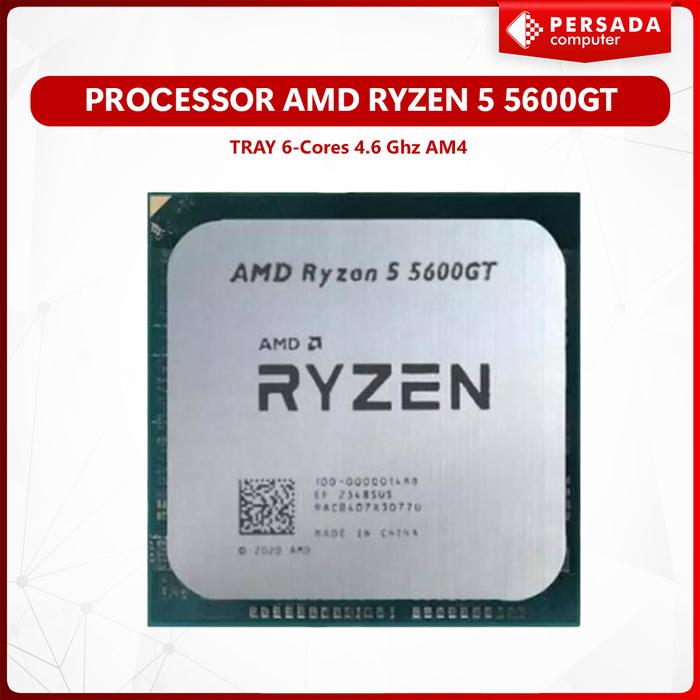 Jual AMD Processor Ryzen 5 5600GT TRAY 6-Cores 4.6 GHz AM4 Desktop ...