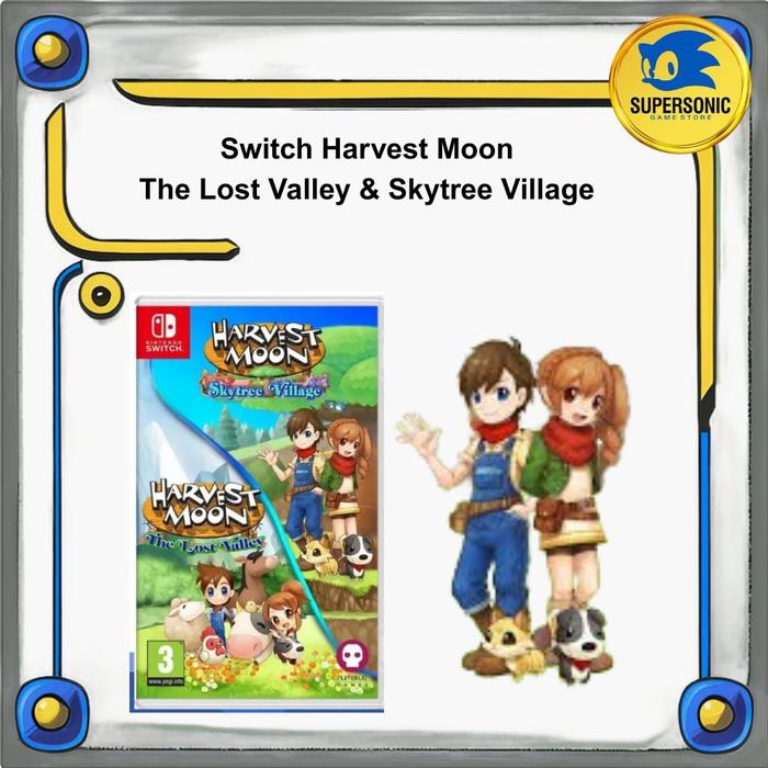 Jual Switch Harvest Moon The Lost Valley & Skytree Village - Jakarta ...