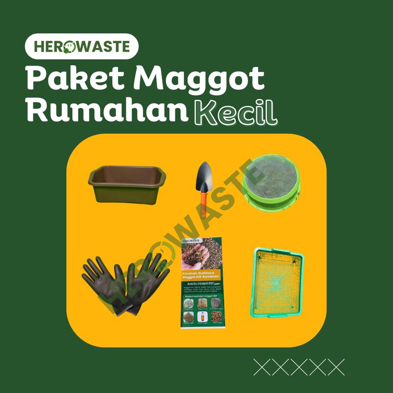 Paket Budidaya Maggot Rumahan Kecil | Mengelola Sampah Organik - Shop ...