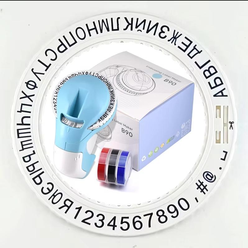 Russian WHEEL 9mm Dymo 3D Refills B90 TPL Self-adhesive Printer ...
