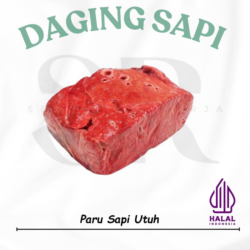 Paru Sapi Lung Beef Frozen 1 kg Premium Quality Tangerang - Shop ...