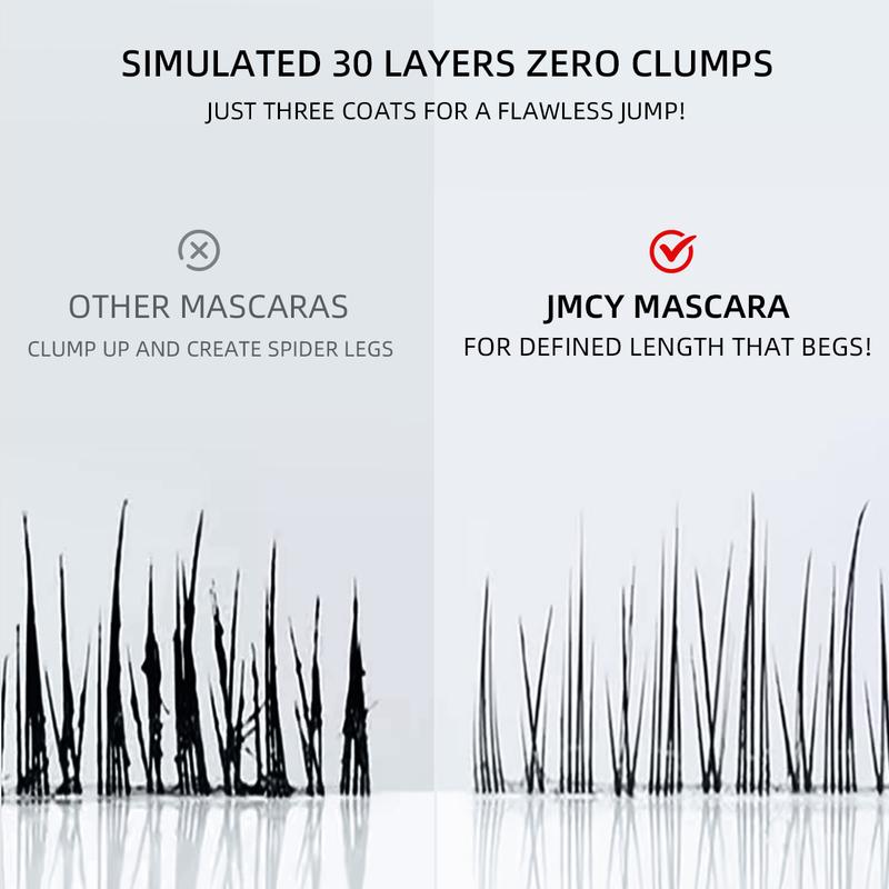 JMCY 3-in-1 72H Long-Lasting Volumizing Mascara + Sculpted Brow ...