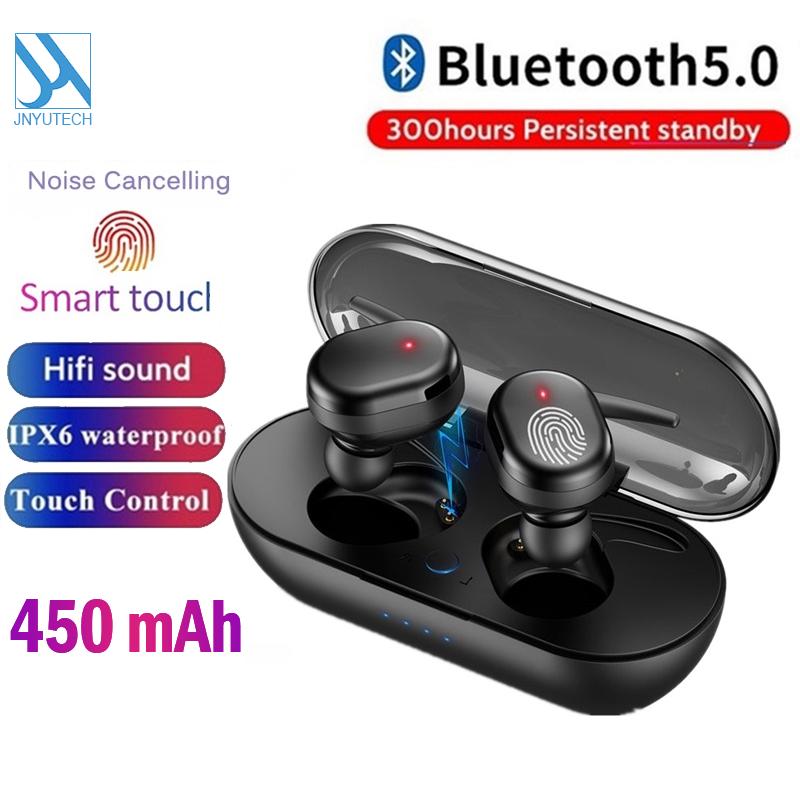 TWS Bluetooth Earphones Sports Headset 5.0 Stereo Earbuds Sweatproof ...