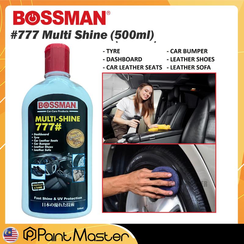 BOSSMAN 500ML 777# MULTI-SHINE / CAR INTERIOR DASHBOARD SHIN - TikTok ...