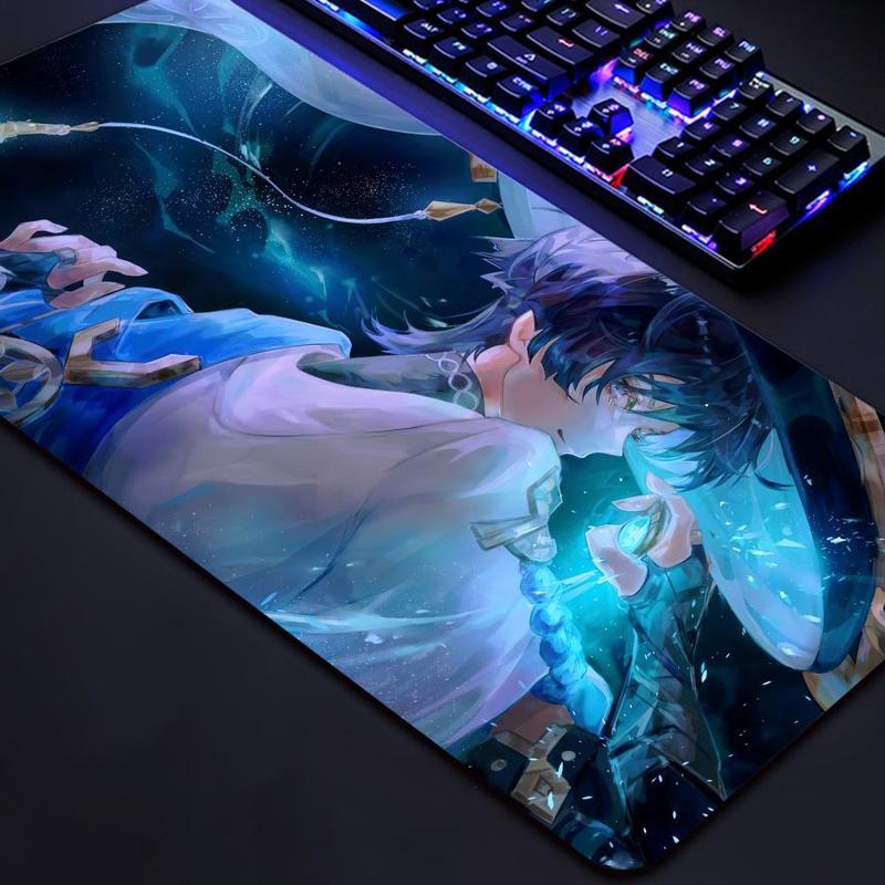 Impact Mousepad Scaramouche Tighnari Cyno Mouse Genshin Keyboard ...