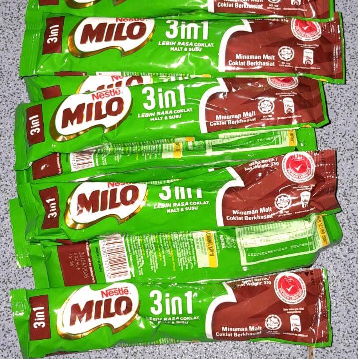 milo 3 in1 isi 16 stik 2 pack - Shop | Tokopedia