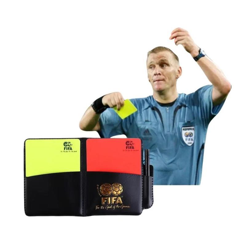 Kartu Wasit Sepakbola Futsal Referee Red Yellow Card / Kartu Merah Dan ...