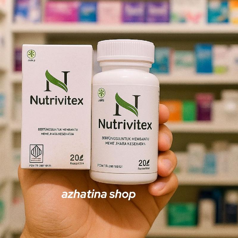 Nutrivitex Obat Parasit Herbal Antiinflamasi Nutrilivin 20 Kapsul ...