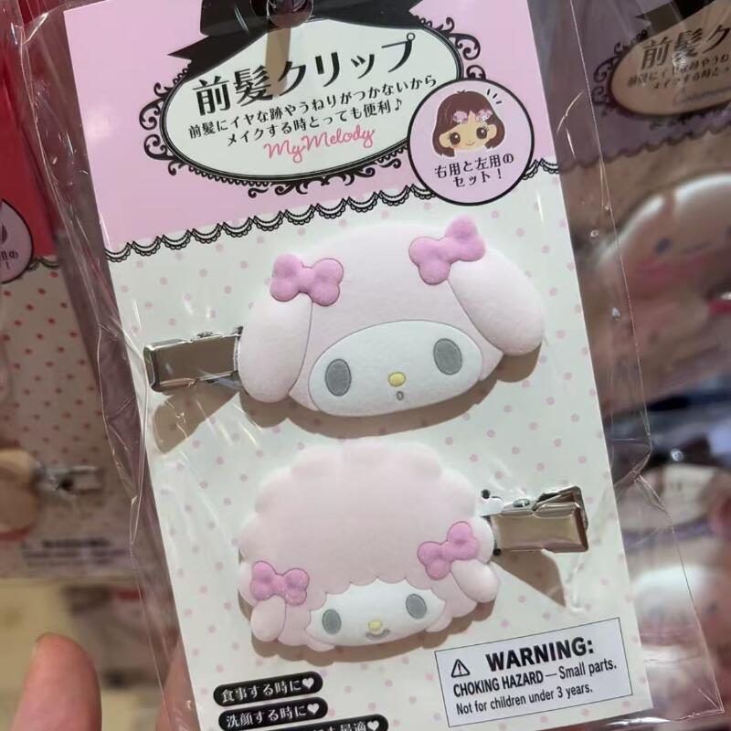 New Sanrio Usahana Sugarbunnies Flocking hair clip Girl autumn winter ...