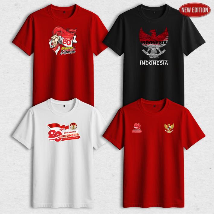 PS | Kaos Oblong Merah Putih 17 Agustus | Dirgahayu Indonesi - Shop ...