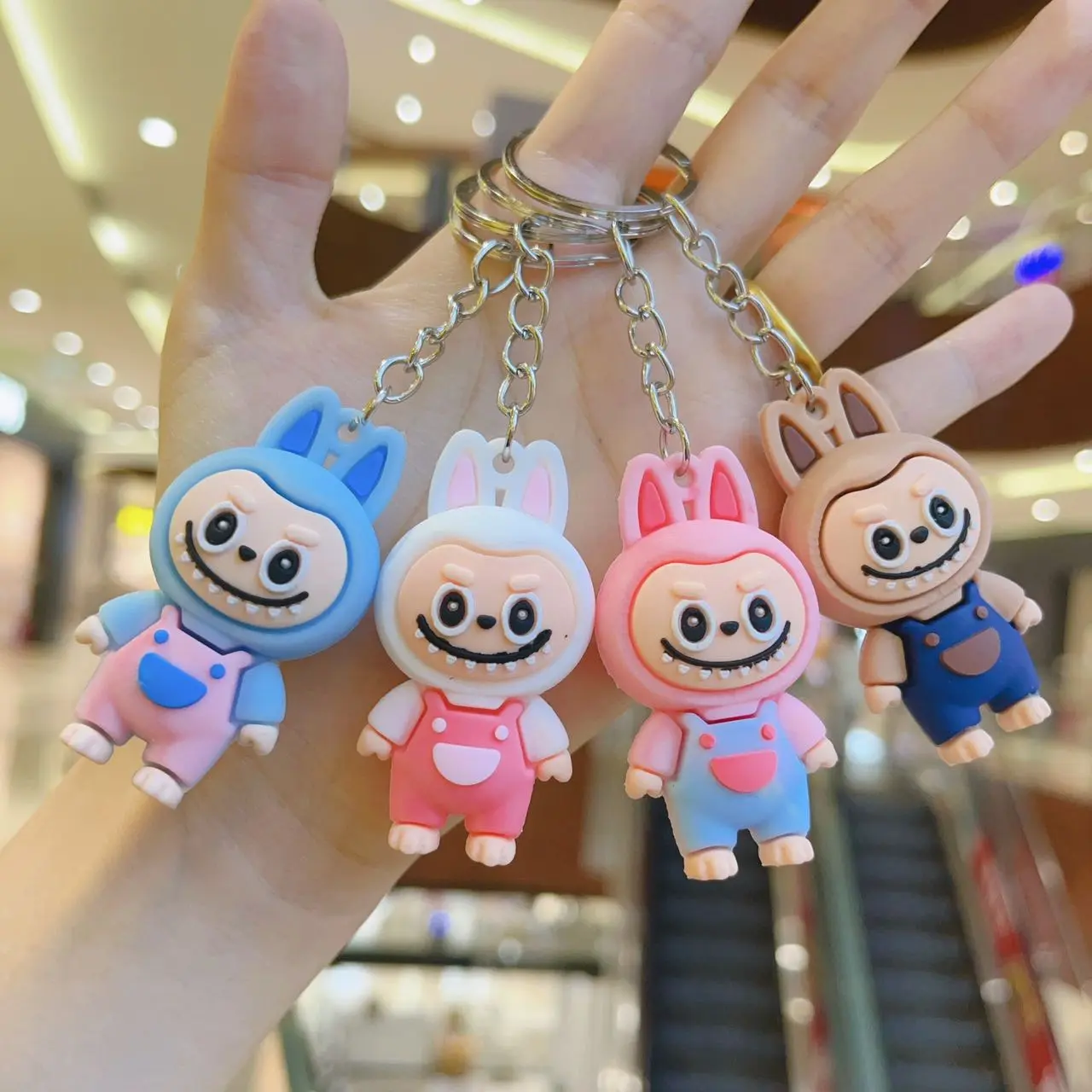 【4 PCS】LABUBU Cute Little Sheep Key Ring Creative TikTok爆款商品分析 - GMV/销量 ...