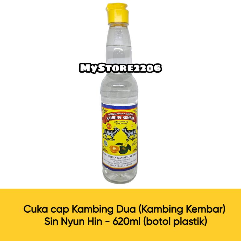 Cuka Makan cap Kambing Dua Sin Nyun Hin BOTOL PLASTIK - Singkawang ...