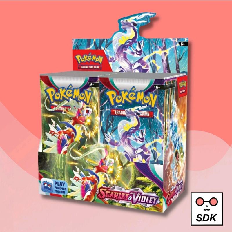 Pokémon Scarlet Violet Base Set Booster Pack - TikTok Shop Singapore