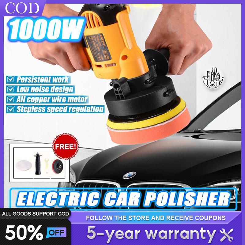 【Two year warranty】1000W Electric Polisher Professional Car Sander ...