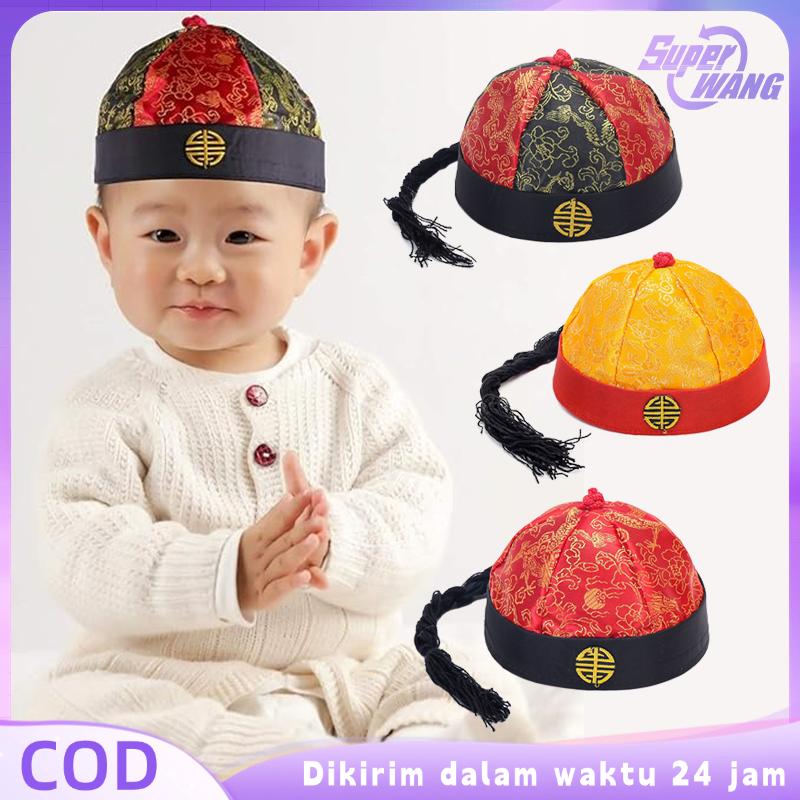 Topi Imlek China Topi Ekor Rambut Topi Tradisional China Top - Shop ...