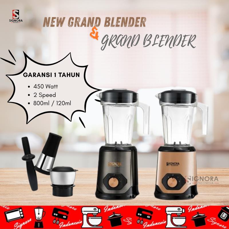 New Grand Blender & Grand Blender 2 in 1 Signora - Shop | Tokopedia