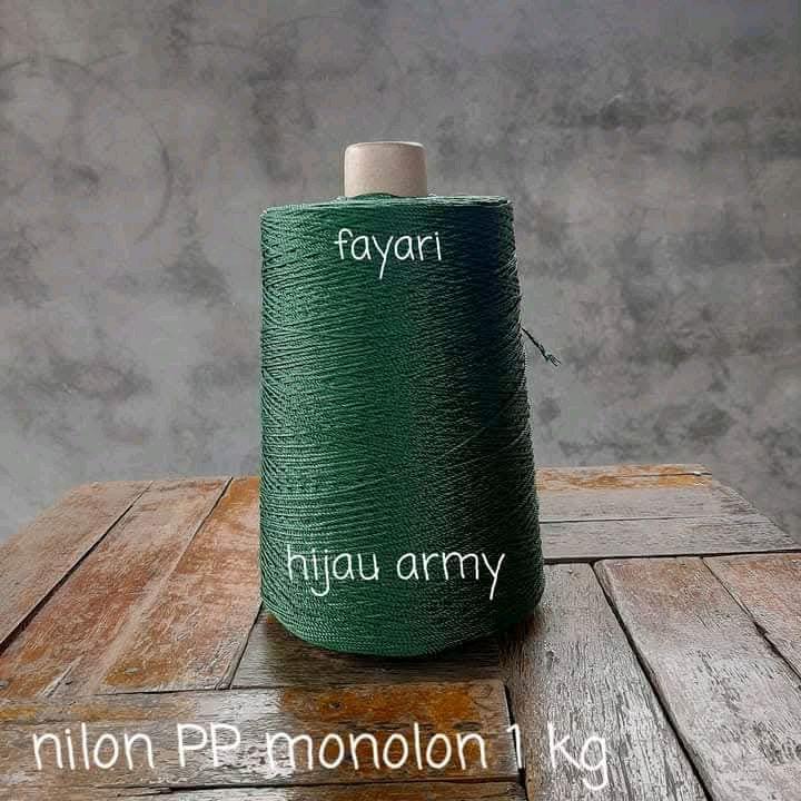 Benang Rajut Nilon PP Monolon d27 - 1 kg - Shop | Tokopedia