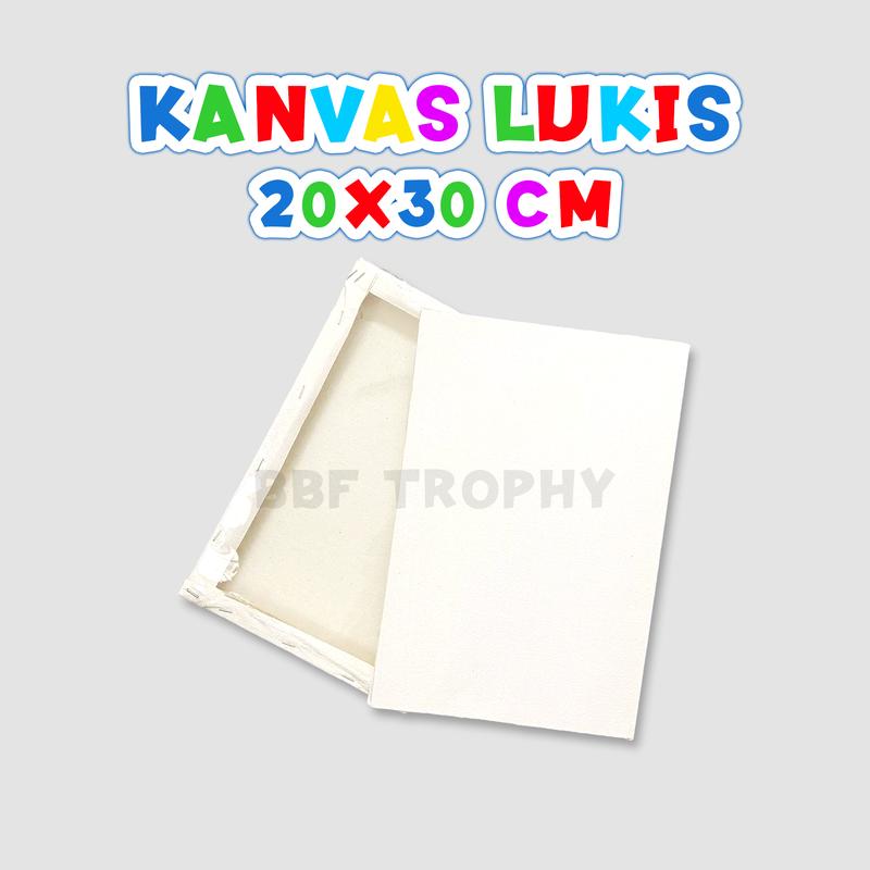 Kanvas Lukis 20 x 30 dan 20 x 20 Bingkai Kayu Kain Canvas Putih - Shop ...