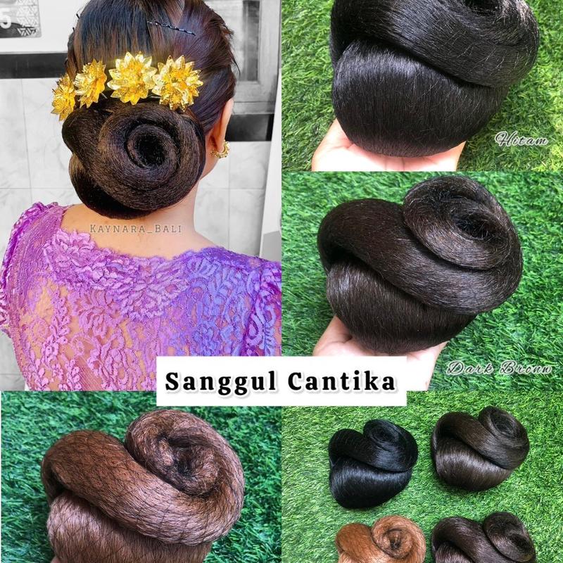 Sanggul Cantika / Sanggul modern / Sanggul modifikasi - Shop | Tokopedia