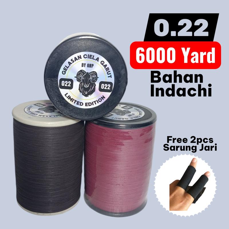 Uk 0.22 (6000 Yard) Gelasan Ciela Garut Asli By GNP Free 2 Pcs ...