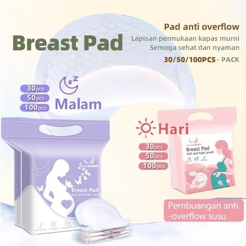 Breast pad ISI Breastpads Newborn Baby Ibu Menyusui Hamil Pembalut 100 ...