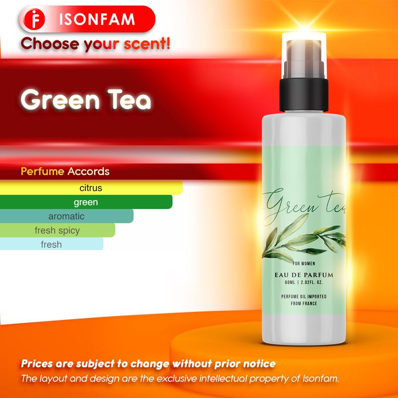 ISONFAM (F34) Gre3ny Te@ Perfume Inspired Scent Oilbase LongLasting ...