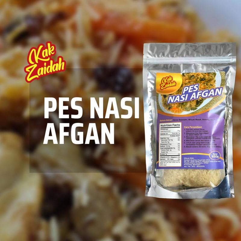 Pes Nasi Afgan Kak Zaidah - TikTok Shop Malaysia